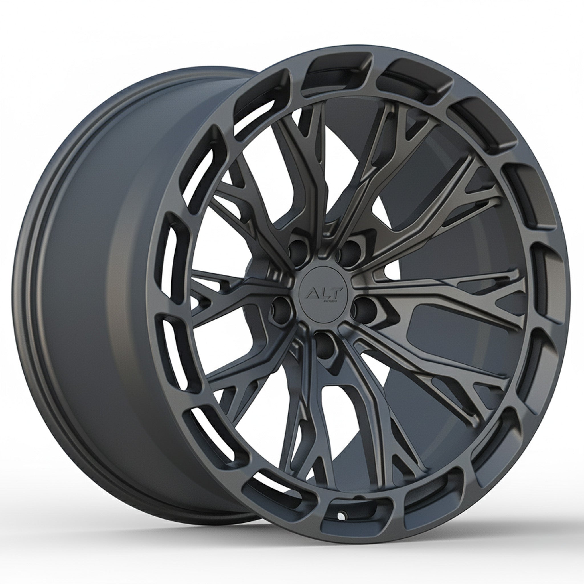 ALT RSL-10R Forged wheels 19x10 / 19x11 for Ford Mustang GT, Dark Hors ...