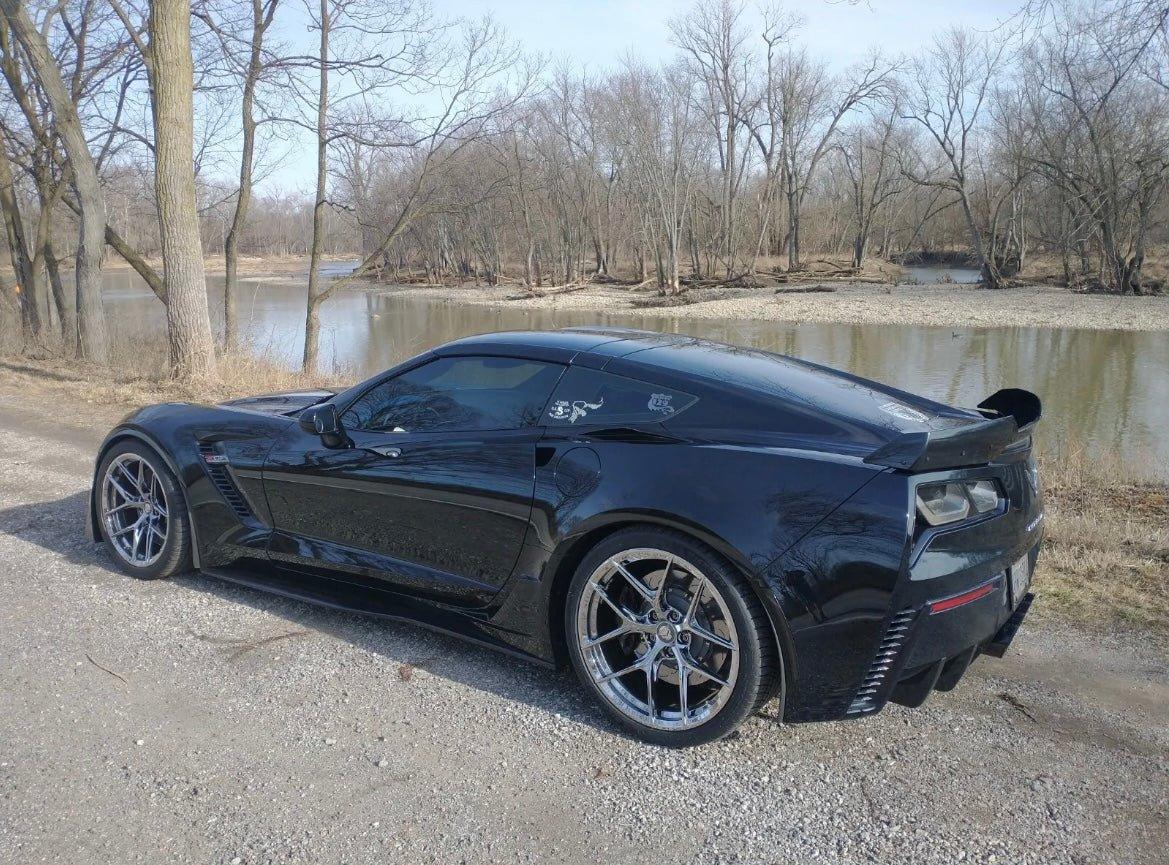 ALT5 Forged wheels 19X10 / 20X12 for C7 Corvette Z06 / Grand Sport / Z ...